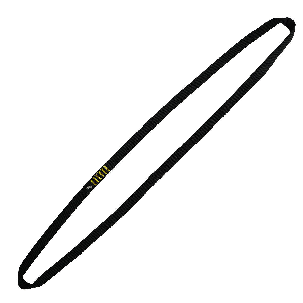 Stitched Nylon Climbing Sling Runner - Black/Yellow – Fusion Climb